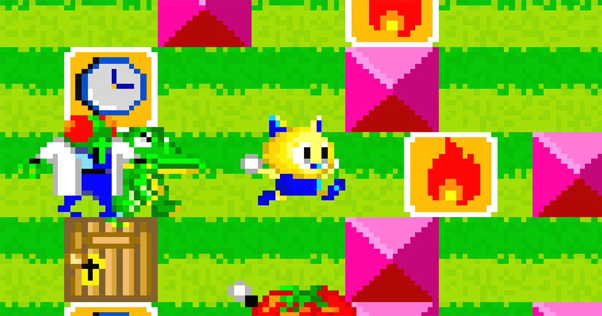 “Arcade Archives KITTEN KABOODLE” now available! | HAMSTER Corporation